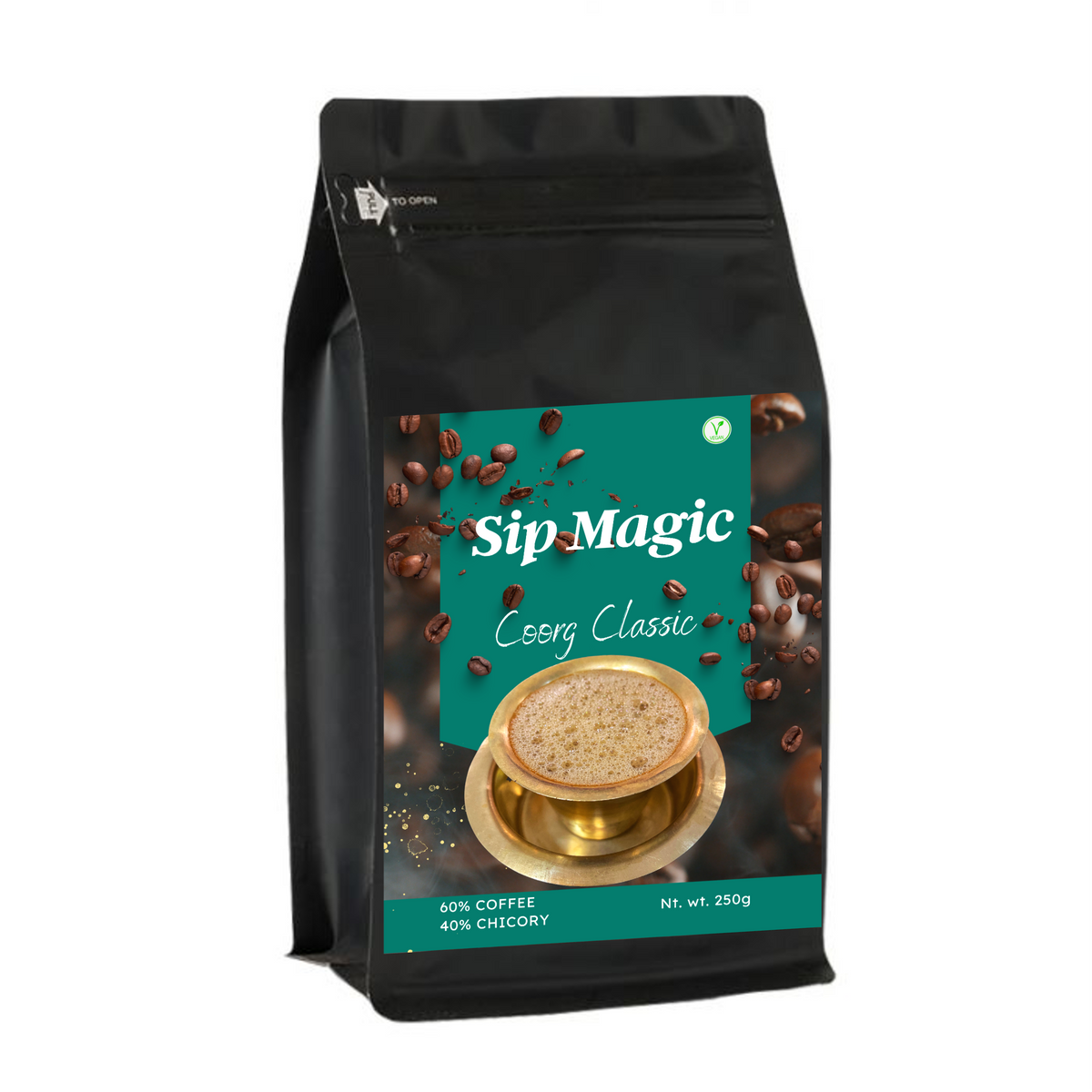 Coorg Classic (60% Coffee & 40% Chicory) | Strength - 10 – SIP MAGIC